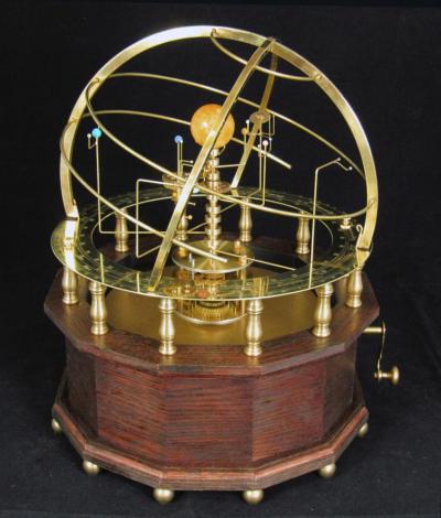Explain Clockwork model of the solar system showing the movements of ...